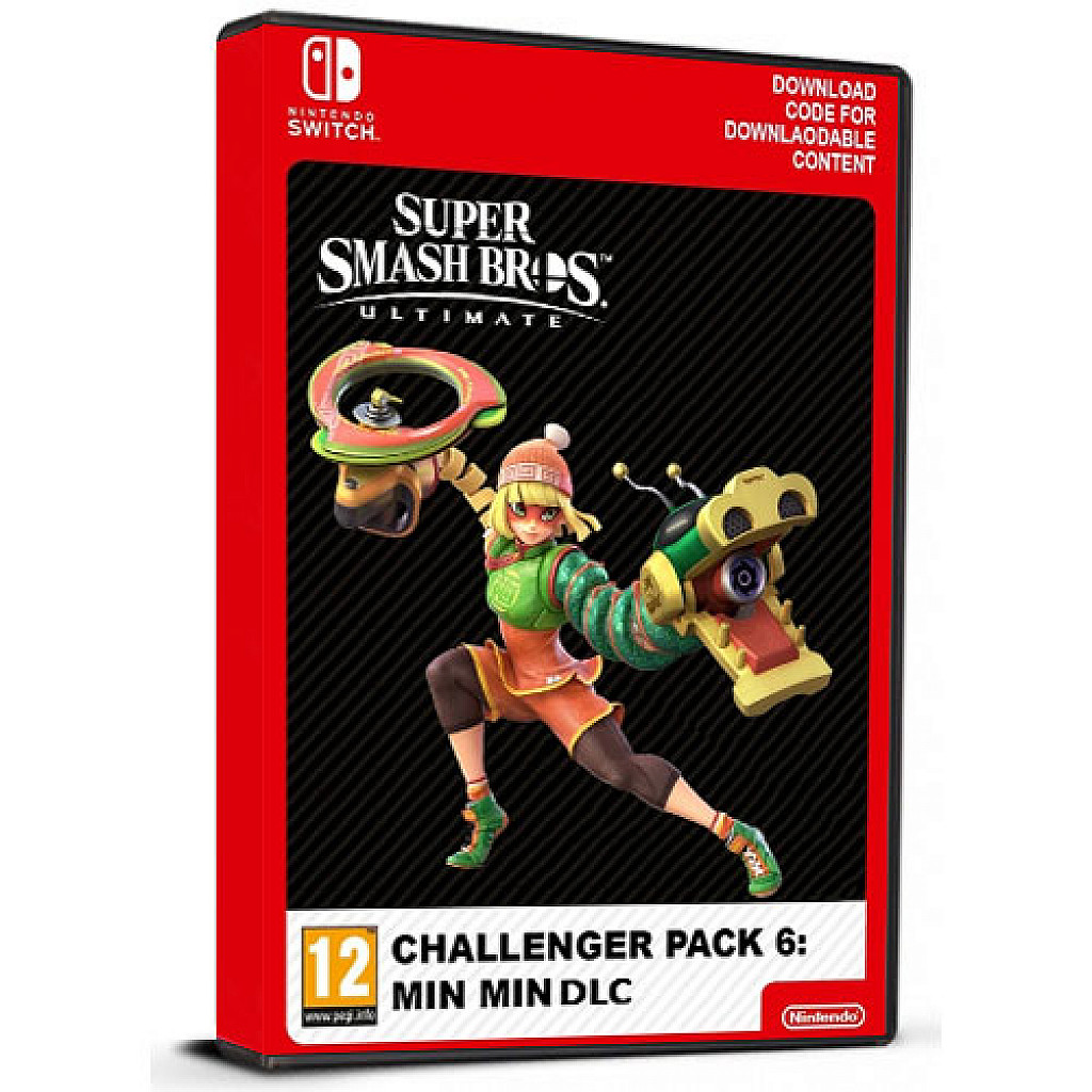 Buy Super Smash Bros. Ultimate Challenger Pack 6: Min Min DLC Cd Key ...