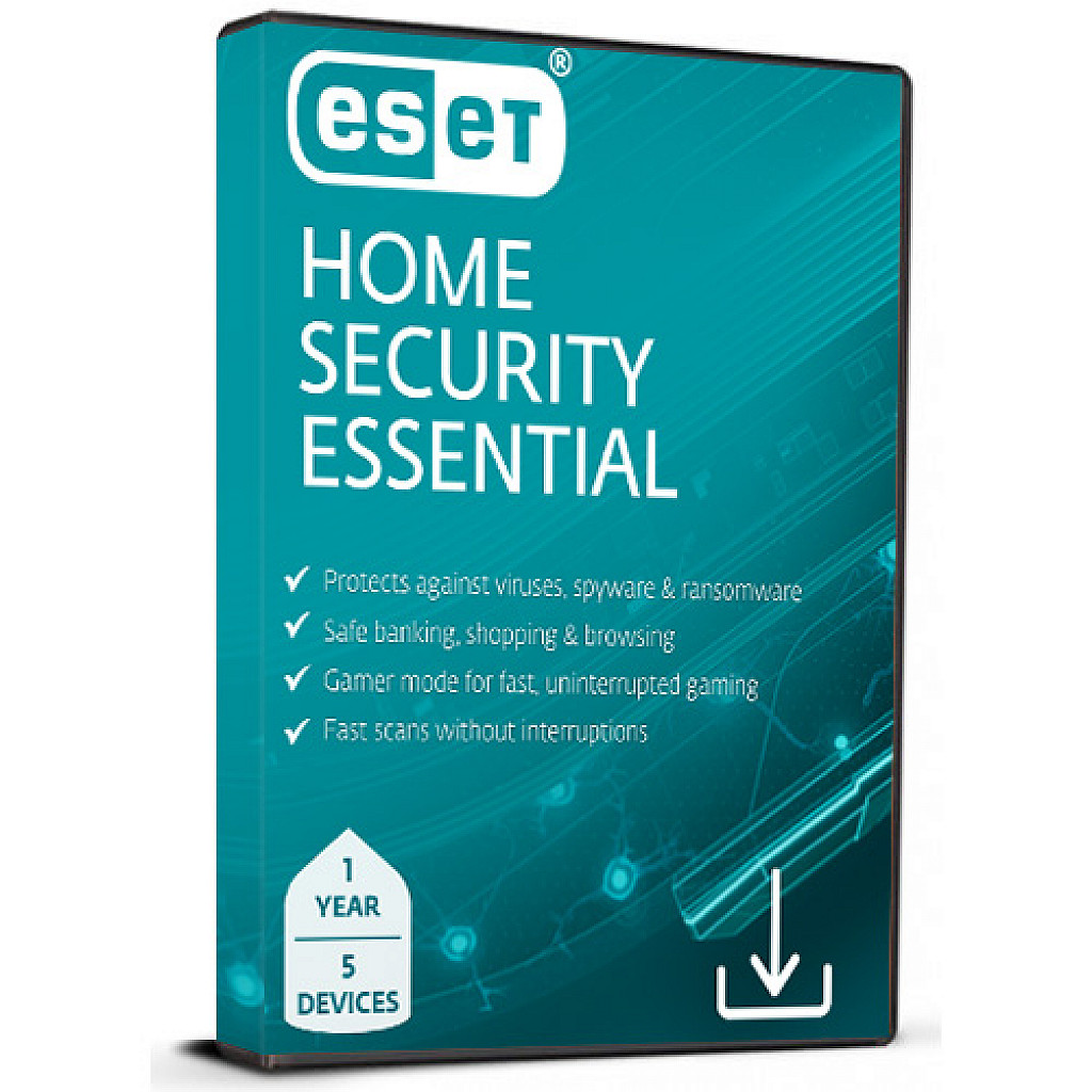 Buy ESET Home Security Essential (1 Year - 5 Devices) Cd Key Global