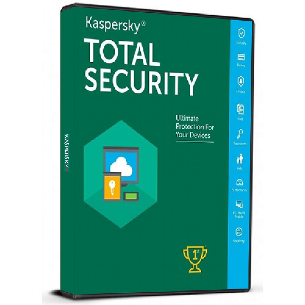 Buy Kaspersky Total Security 2021 ( 1 year / 1 devices ) Cd Key Global