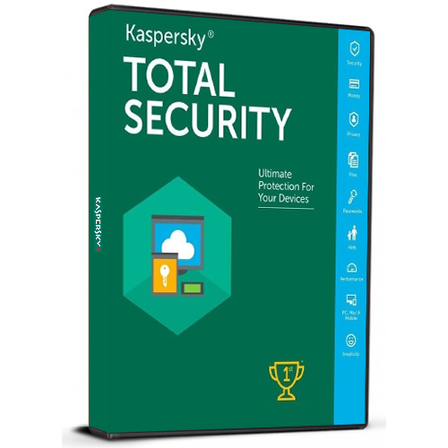 Buy Kaspersky Total Security 2021 ( 1 year / 1 devices ) Cd Key Global