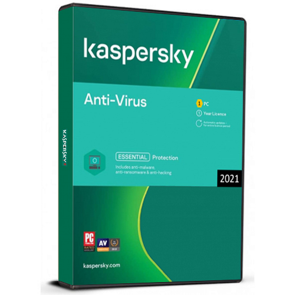 Buy Kaspersky Anti Virus 2021 ( 1 year / 1 device ) Cd Key Global