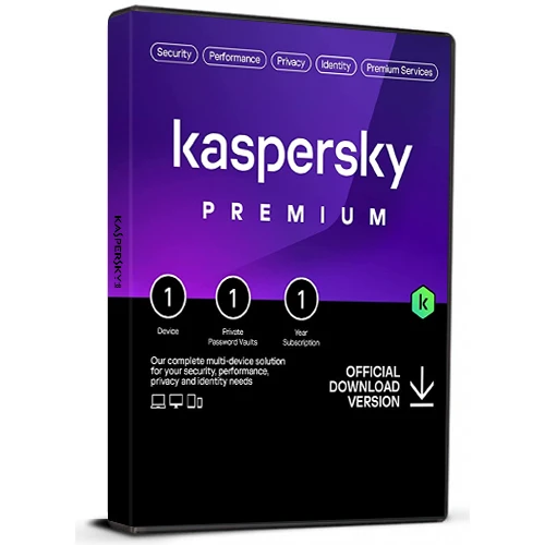 Kaspersky Premium (1 Year / 1 Device License) (Subscription) | Instant ...