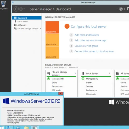 Microsoft Windows Server 2012 R2 Standard (Lifetime License) | Instant ...